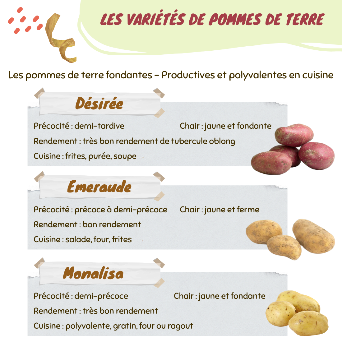 Comment choisir ses pommes de terre